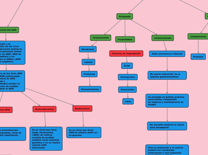 CLASIFICACIÓN DE LOS VIRUS - Mind Map